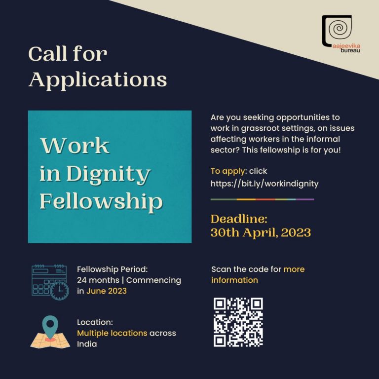 Work in Dignity Fellowship - Arthan Learning Resources