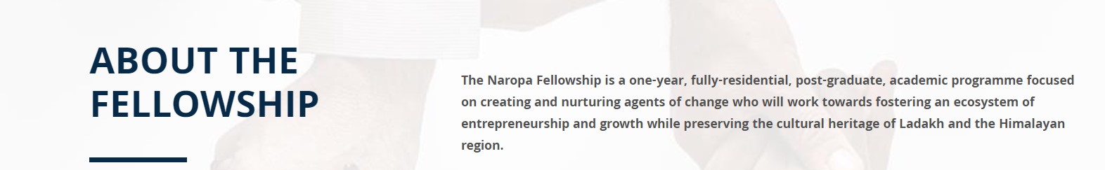 Naropa Fellowship - Arthan Learning Resources